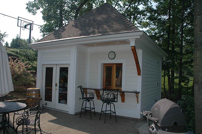 Custom Pool Houses Project #7 - Wow Decks